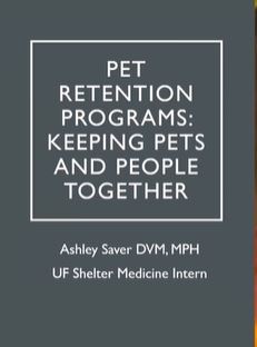 Saver - Pet Retention programs No Q&A